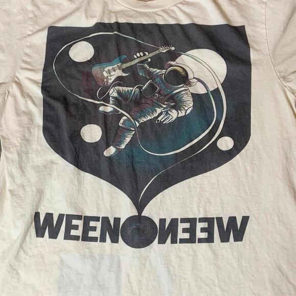 Shirts | Ween Preowned Large White Shirt | Poshmark